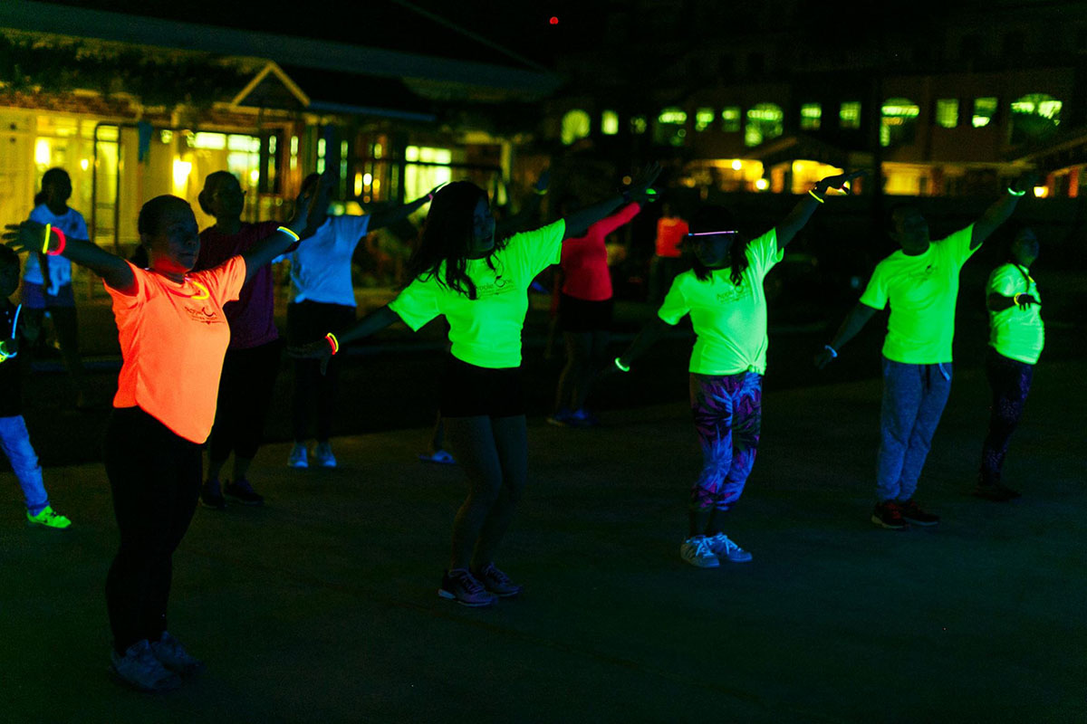 Neon Zumba At AppleOne Banawa Heights - AppleOne Group