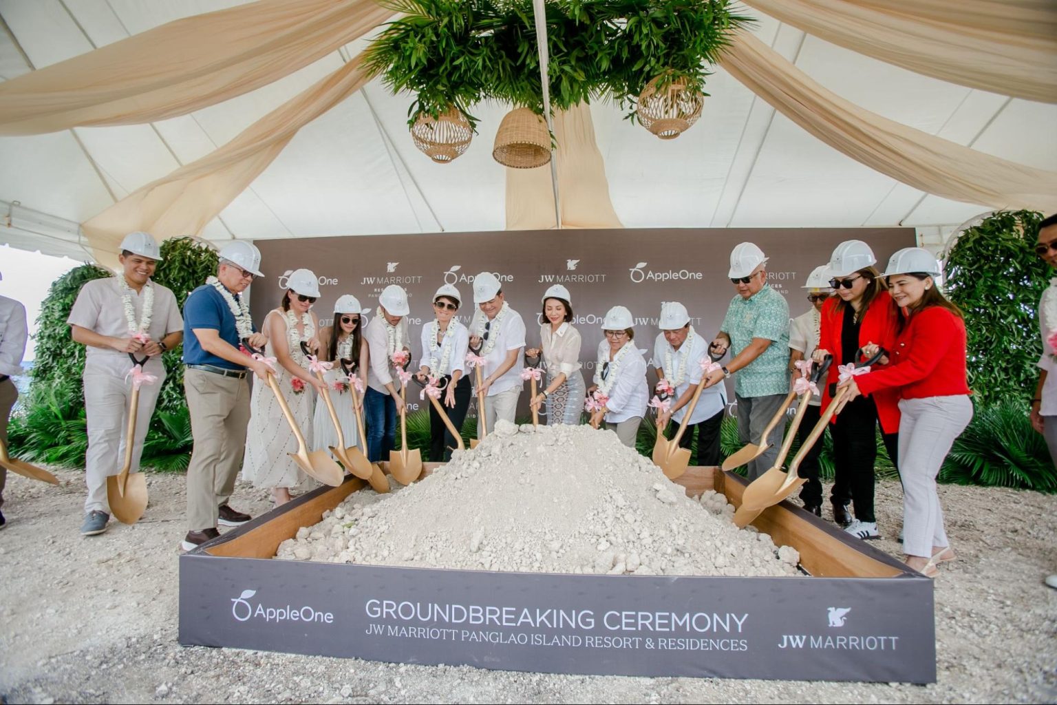AppleOne breaks ground for JW Marriott Panglao Island Resort ...